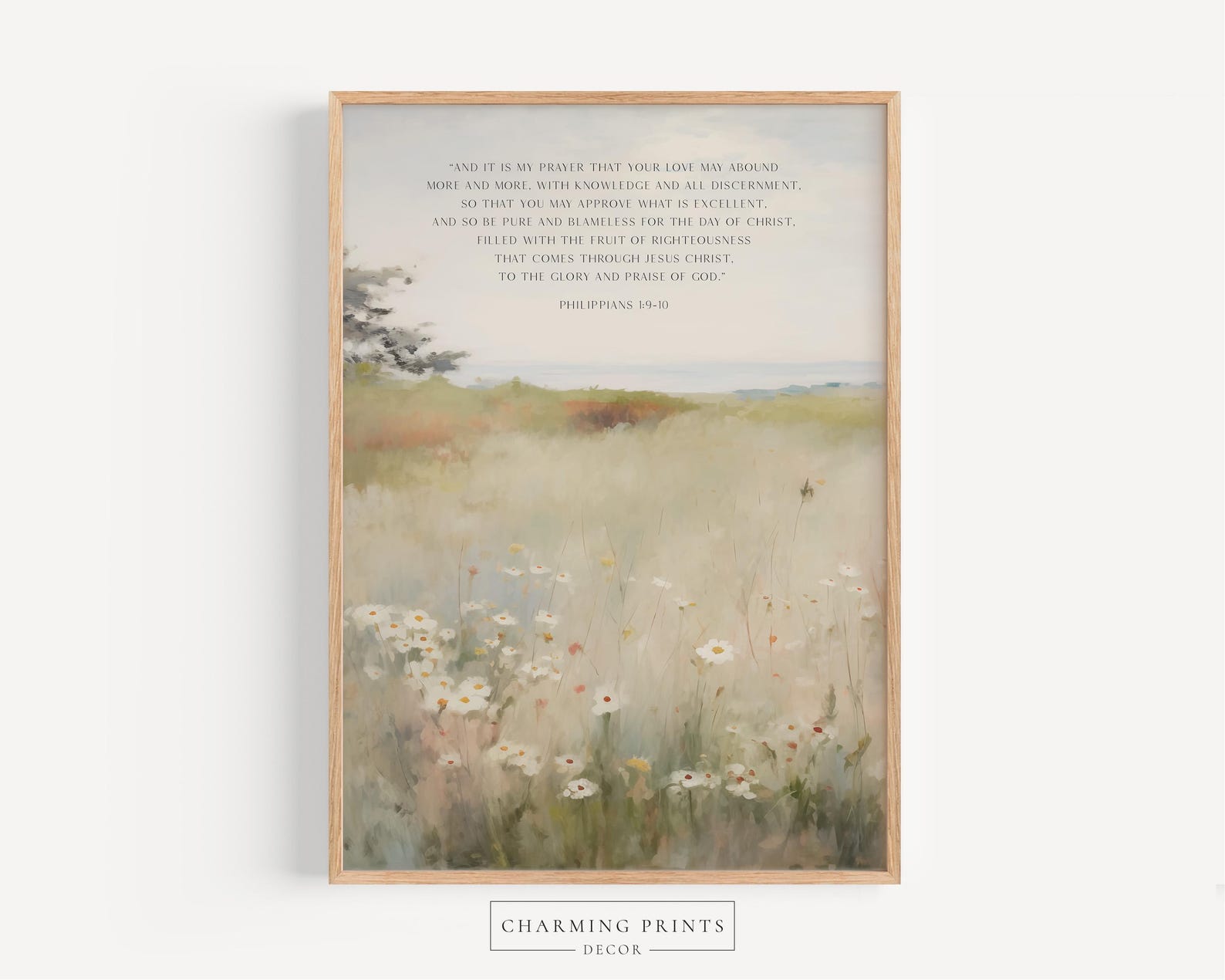 Scripture Christian Art Prints Set of 3 PRINTED Scripture Wall Art ...
