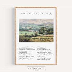 Christian Wall Art Set of 3 PRINTED Hymn Posters, Amazing Grace - How ...