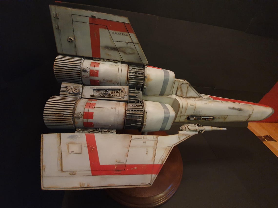 Battlestar Galactica TOS Viper Mk 1 Studio Scale Resin - Etsy