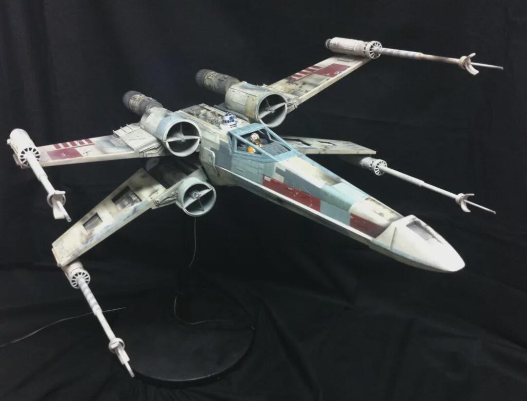 Star Wars T-65 X Wing, Studio Scale 1:24, Luke Skywalker ANH - Etsy