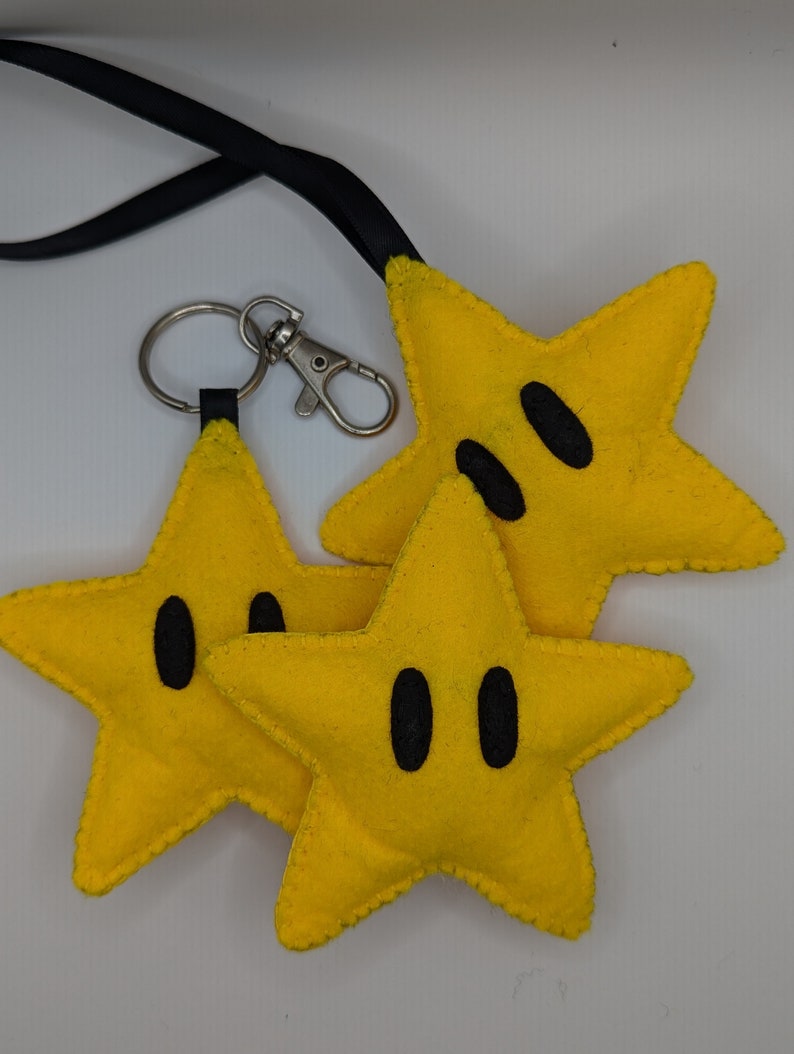 Super Mario Gamer Gift Keyring Felt Badge Hanging Decoration Super ...