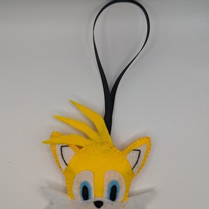 Tails Sonic the Hedgehog Felt Hanging Decoration - Etsy