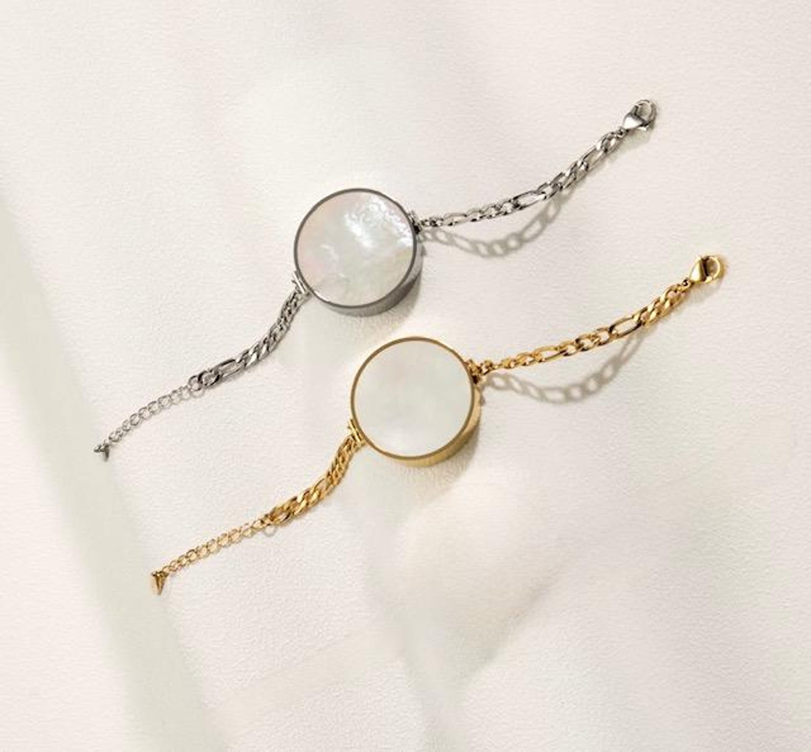 Pearl Lip Balm Locket Ring Adjustable in Gold or Silver. Shea Butter ...