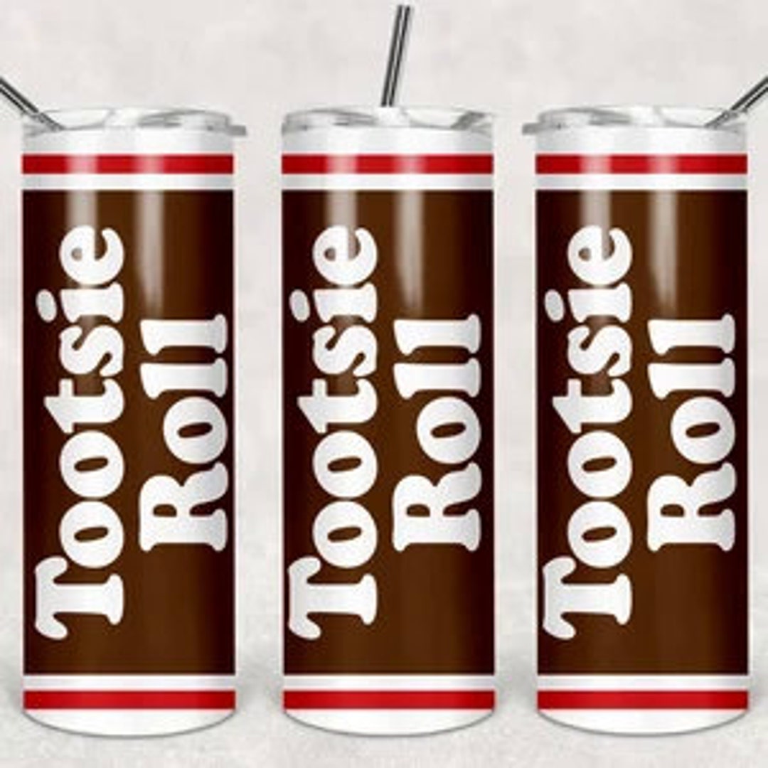 20 Oz Tootsie Roll Tumbler for Hot and Cold Drinks Personalized - Etsy