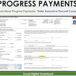 Progress Payments - Payment Application - Etsy