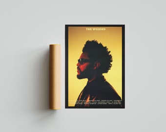 The Weeknd Poster - Etsy