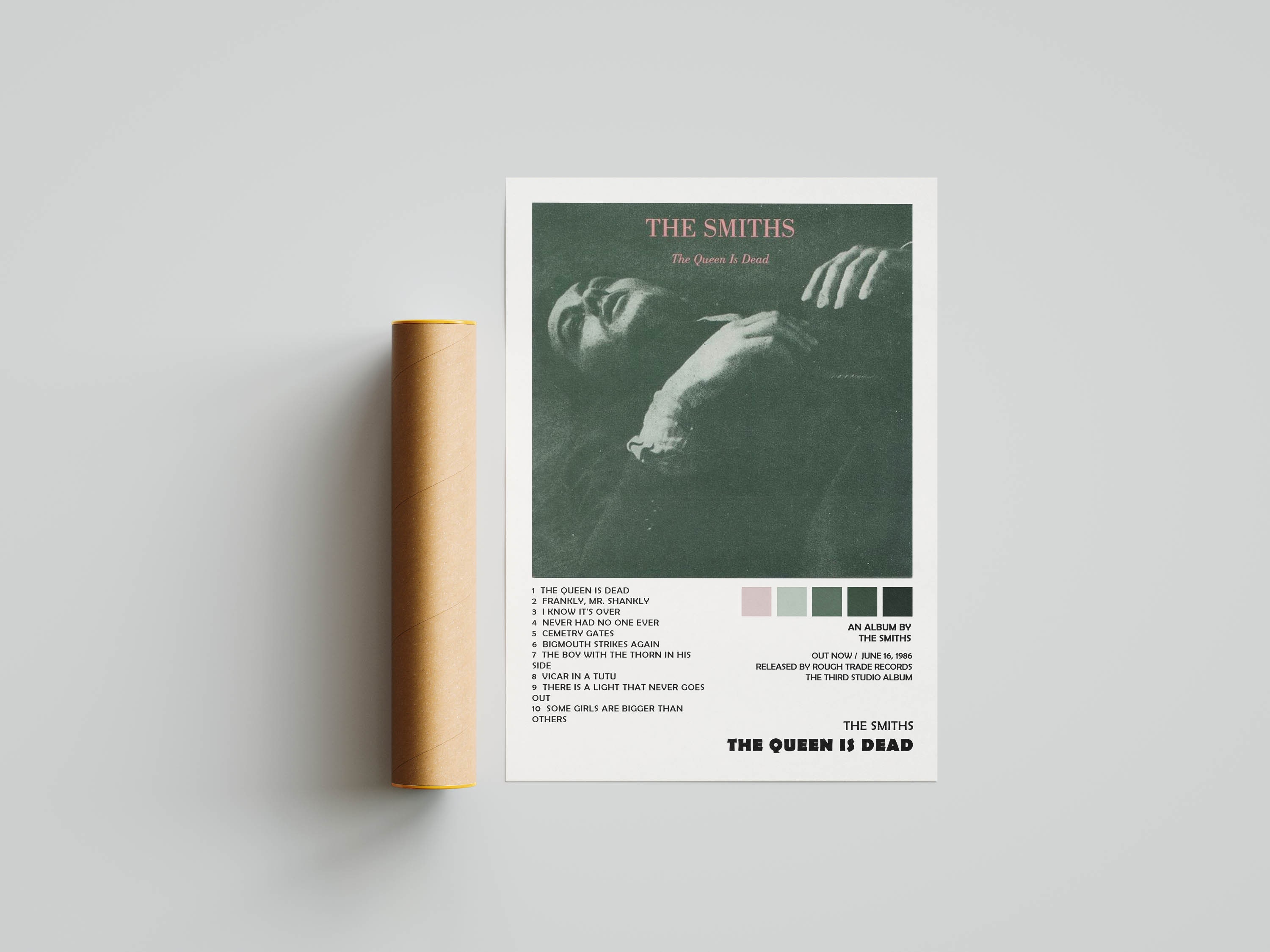 The Smiths Poster, The Queen Is Dead Poster, The Smiths Gifts, The ...