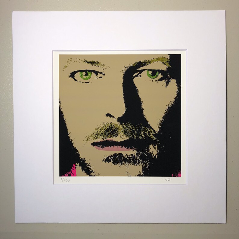 David Bowie Limited Edition Print - Etsy UK