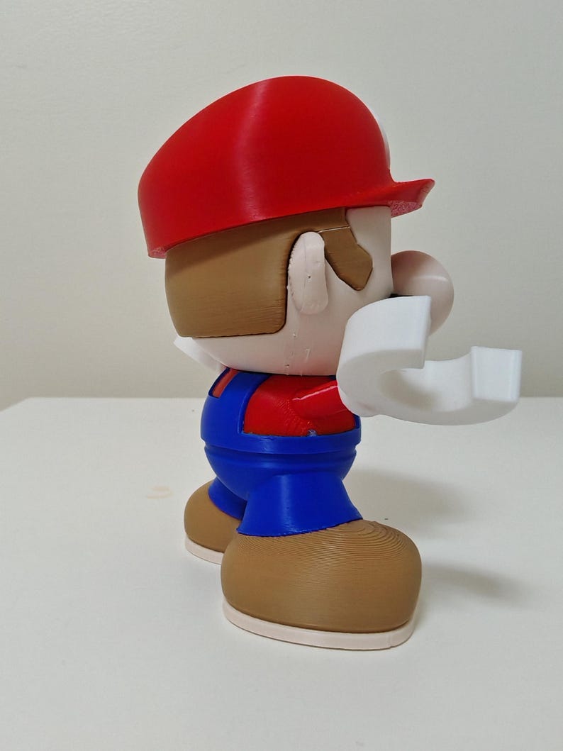 3D Printed Mini-mario Toy Mario Vs. Donkey Kong Super Mario's - Etsy