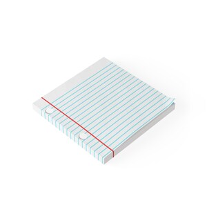 Lined Paper Post-it® Note Pads - Etsy
