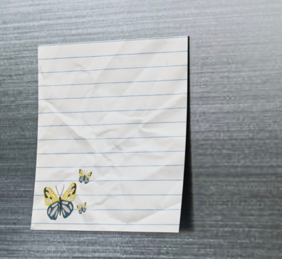 Butterfly Post-it® Note Pads - Etsy
