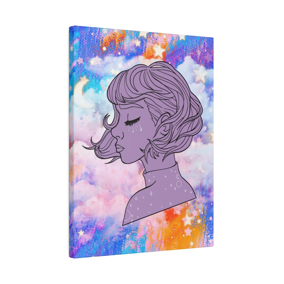 Starfall Cry Canvas - Etsy