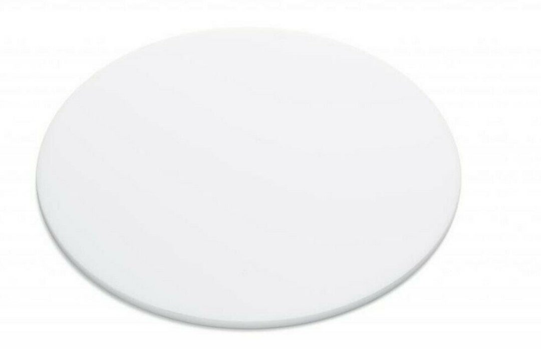 White Plastic Disc /laser Cut Acrylic Circles/all Sizes/acrylic ...