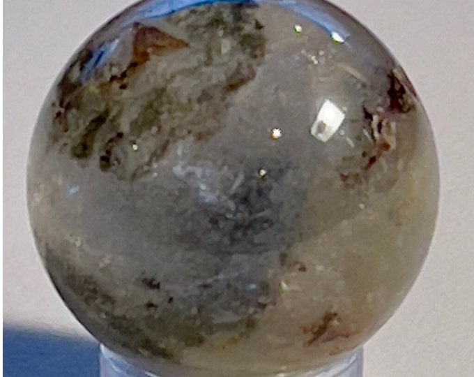 Garden Quartz Lodolite Sphere - Etsy