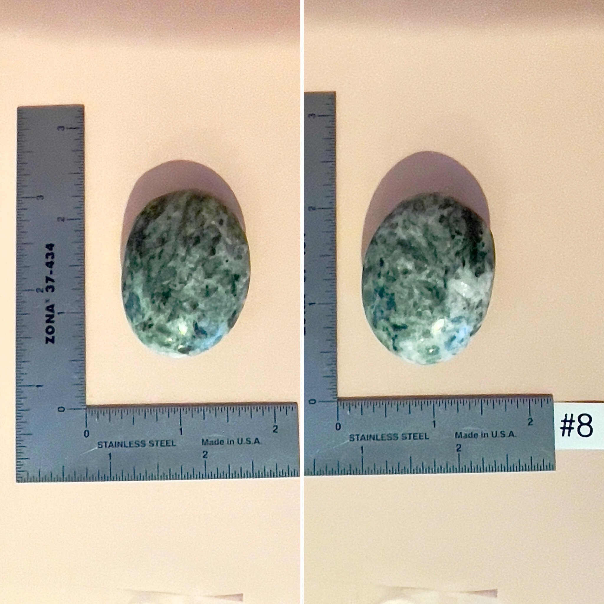 Green Quartzite Palmstone - Etsy