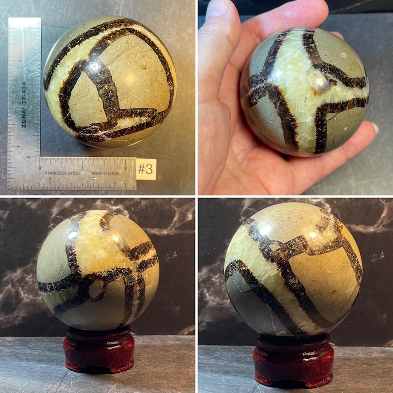 Septarian Sphere - Etsy