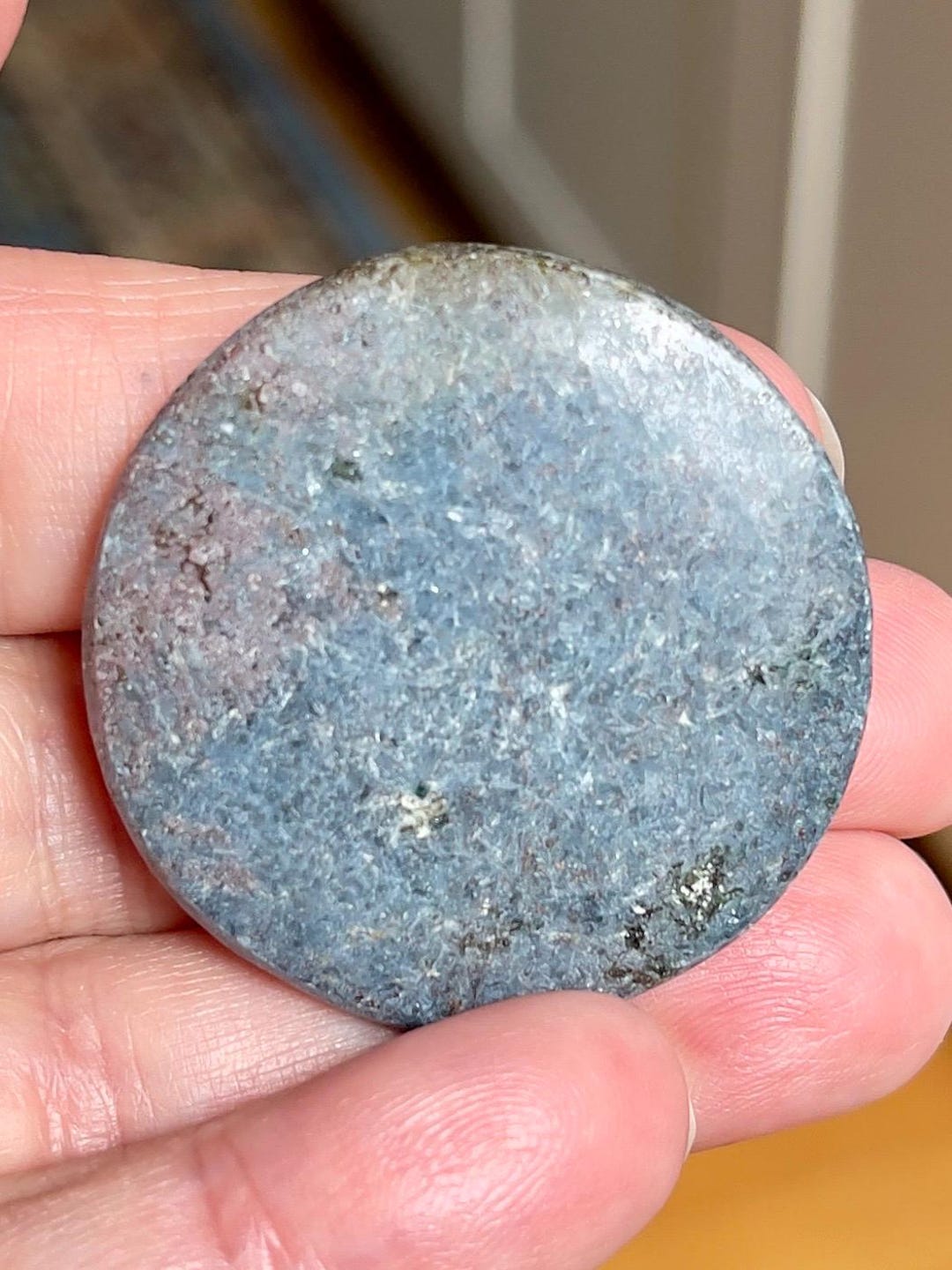 Pocket Stone - Ruby Kyanite & Lapis Lazuli - Etsy