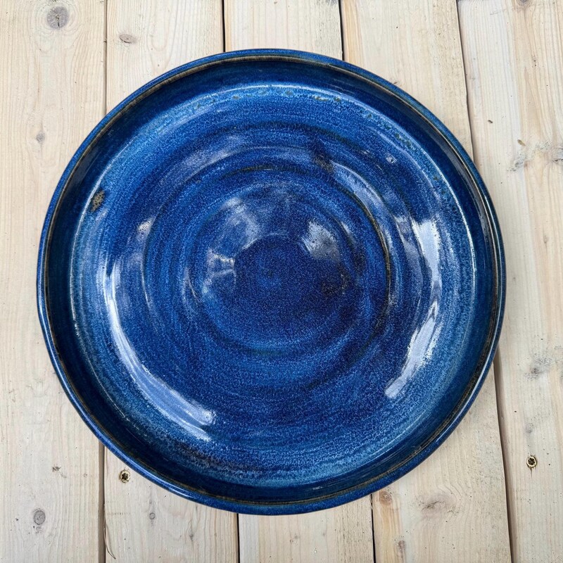 Large 12 Pottery Platter - Etsy