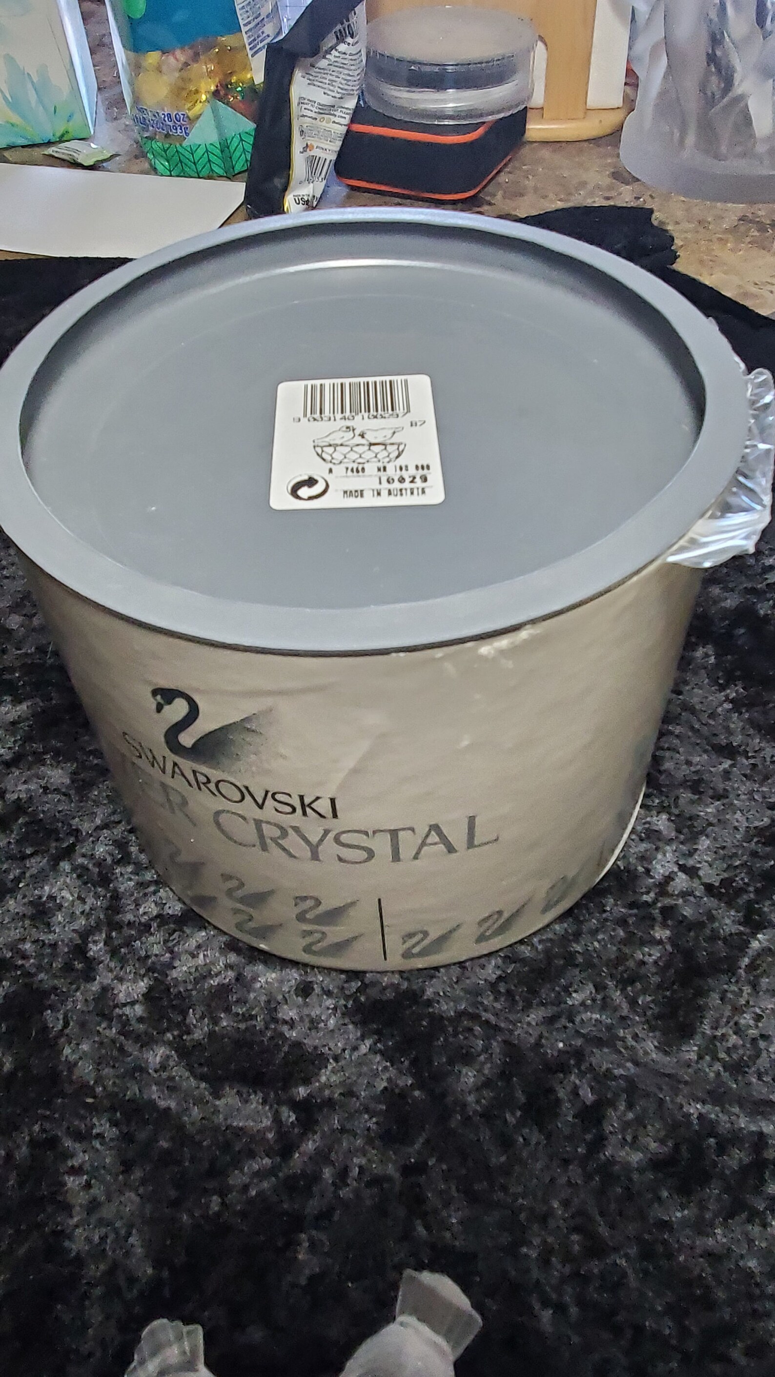 Swarovski Silver Crystal Bird Bath - Etsy