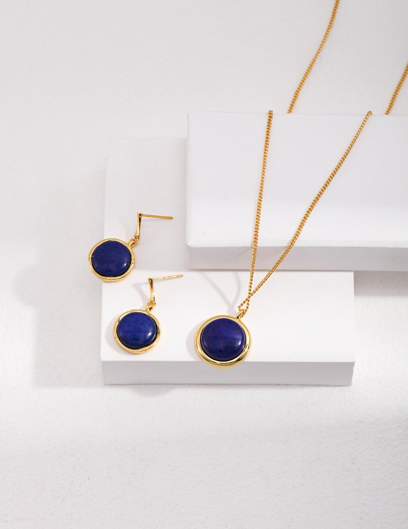 Elegant Harmony of Azure Beauty Jewelry Set by Samd, Delicate ...