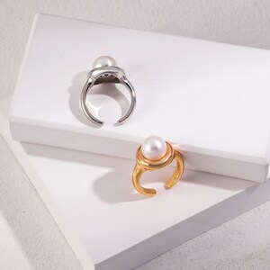 Elegant Real Pearl Jewelry Set by Samd, Classic Pearl Grain Necklace ...