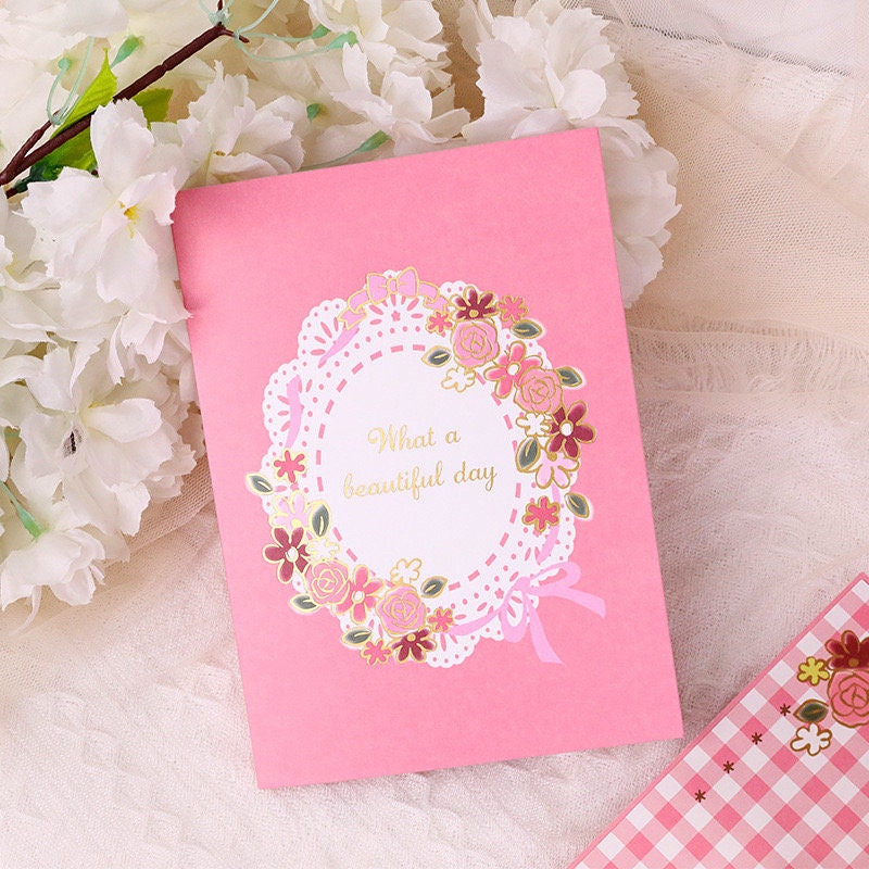 3D Pop up Card， Flowers Card, Greeting Card - Etsy