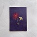 Pressed Flower Card / Floral Card / Real Flower Card / Greeting Card ...
