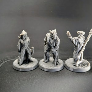 Starter Adventurers Miniatures Set for Dungeons and Dragons - Etsy UK
