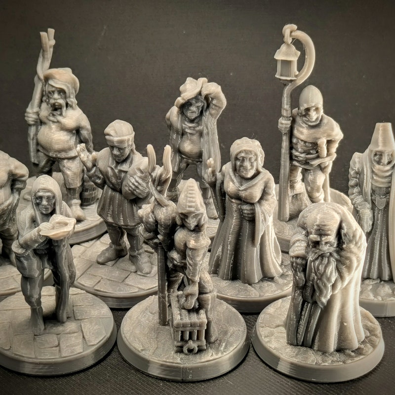 Dnd Party Miniatures Set - Etsy UK