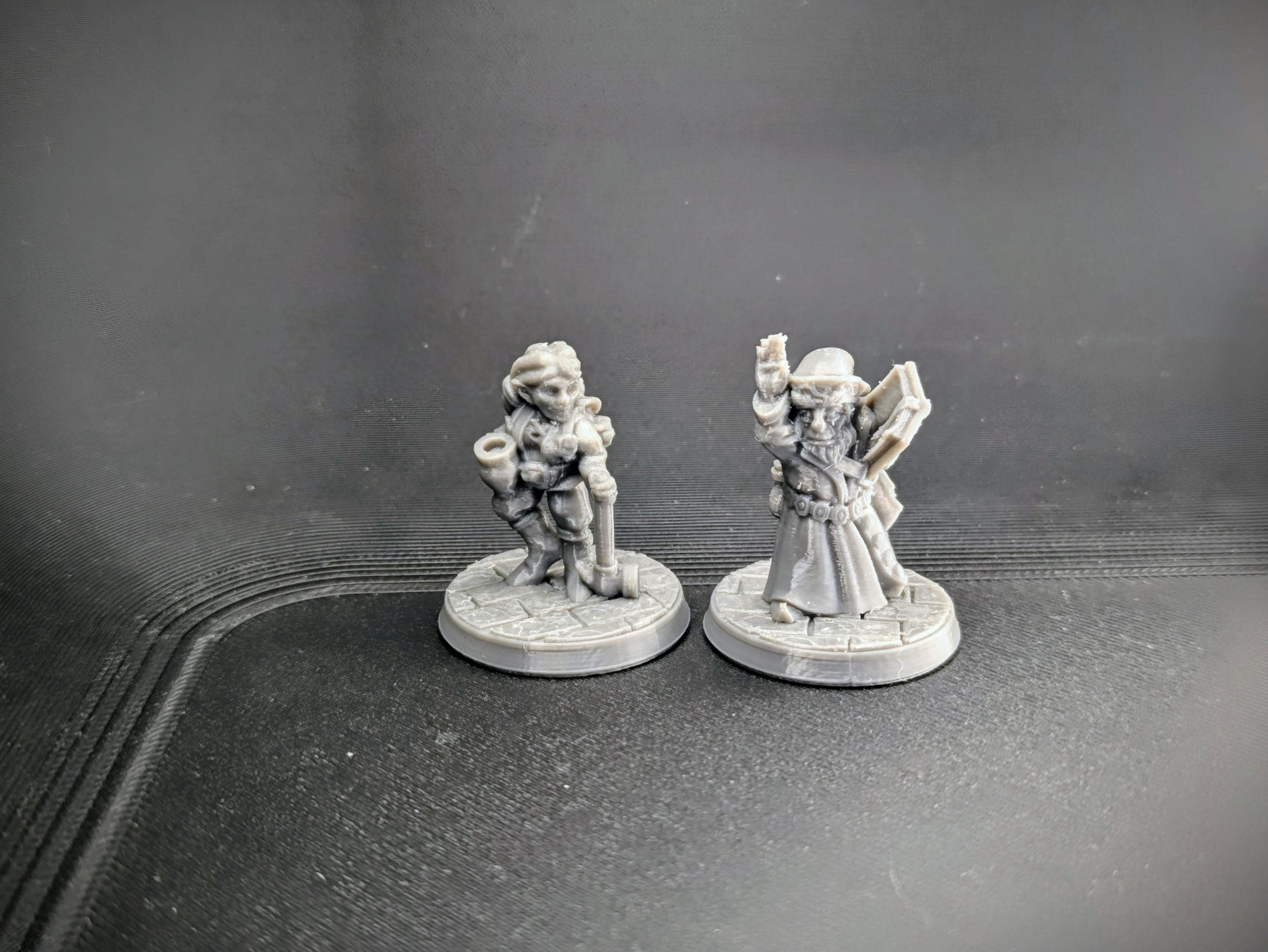 Gnome Adventurers Miniatures Set for TTRPG Games (28mm Scale), Dnd ...