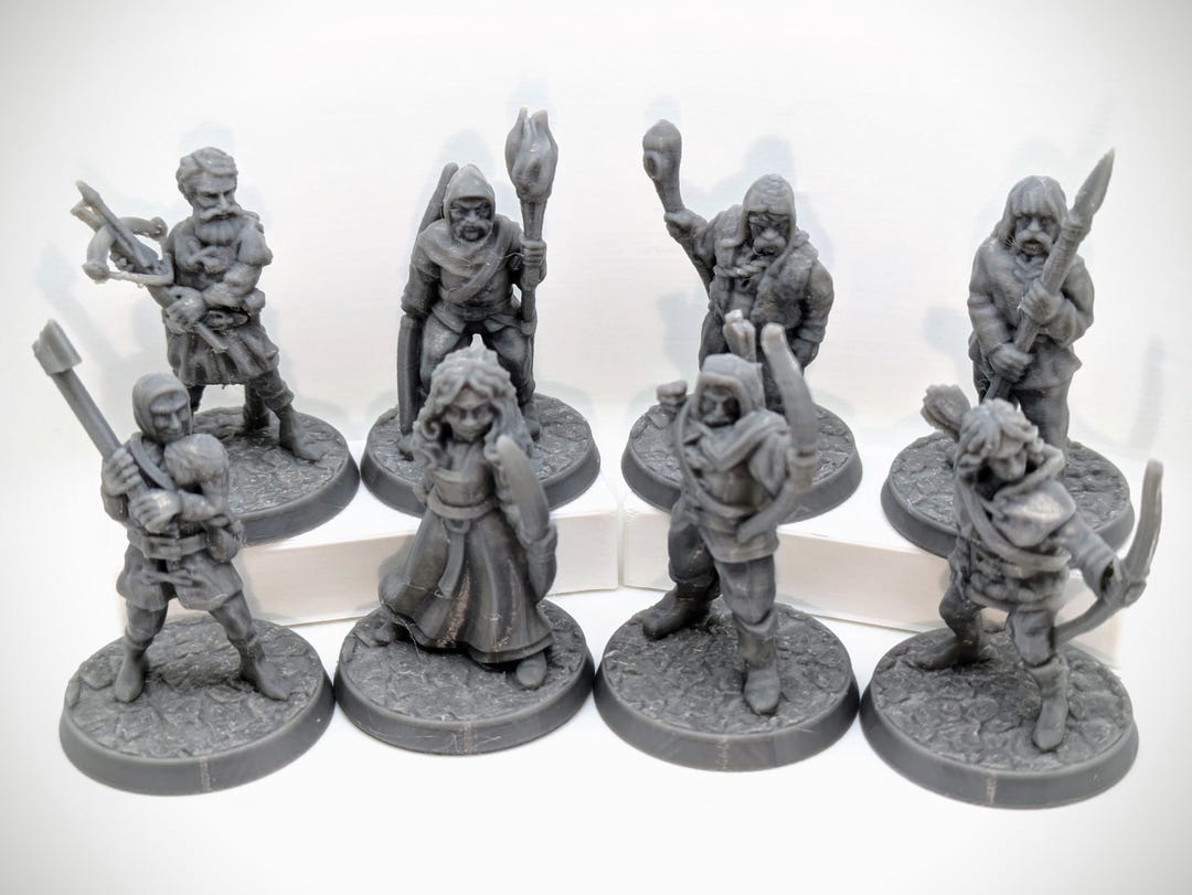 Bandit Miniatures Set for Dungeons and Dragons - Etsy