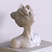Contemporary Sculpture Statue for Interior“daughter of a Faun” White ...