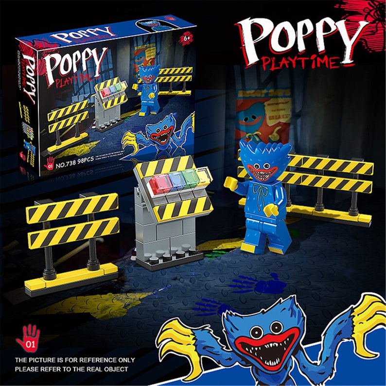 4 in 1 Poppy Playtime Minifigures Toys Action Figures Building - Etsy ...