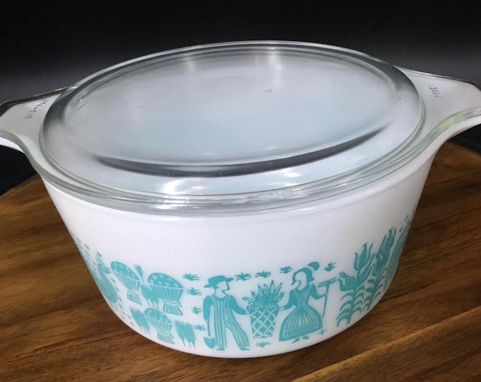 Assorted Vintage Pyrex Amish Butter Print Bowls & Dishes - Etsy