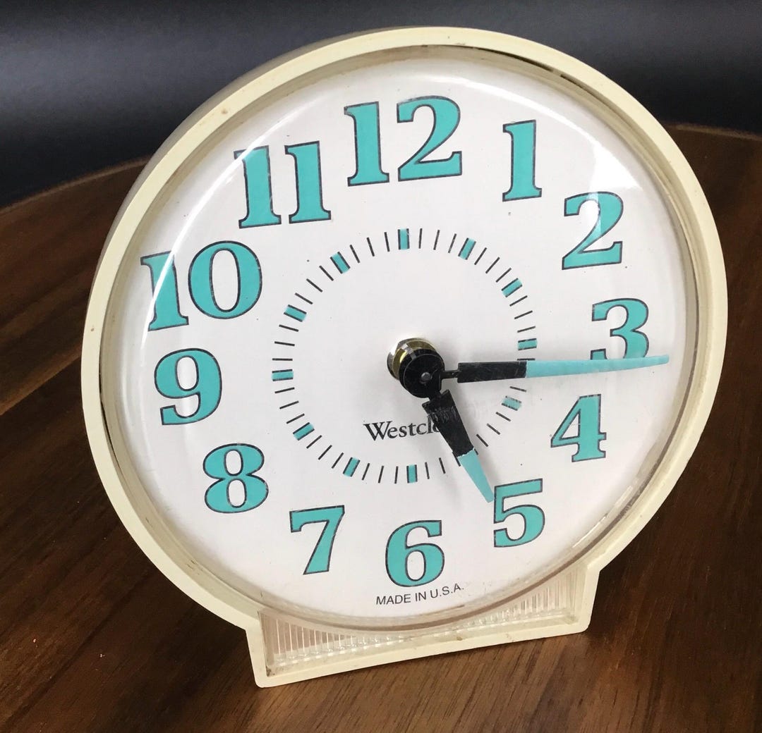 Mid-century-modern Alarm Clocks - Etsy
