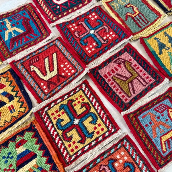 Wool Coasters - Etsy