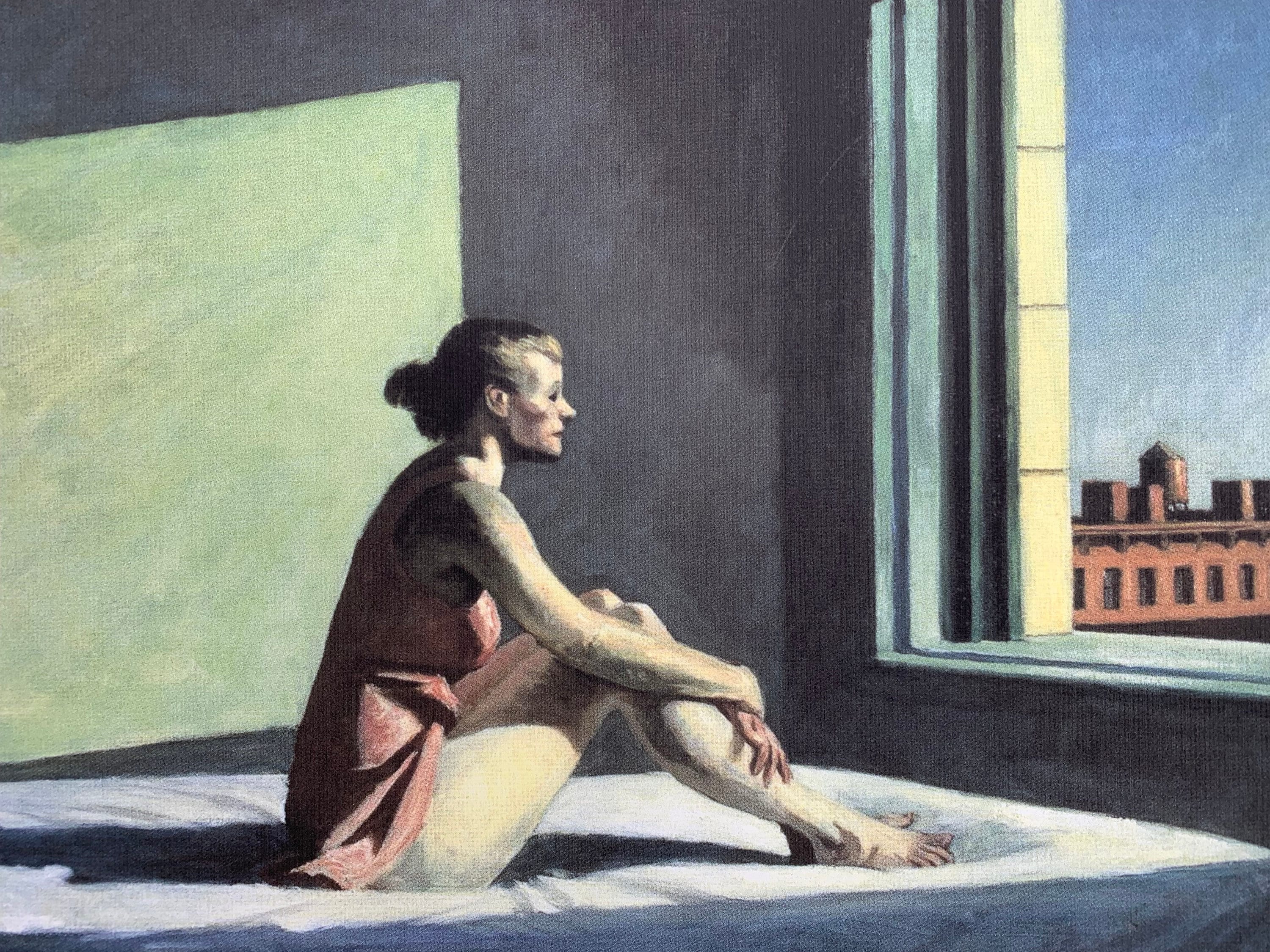 Edward Hopper morning Sun 1952 Lithography - Etsy