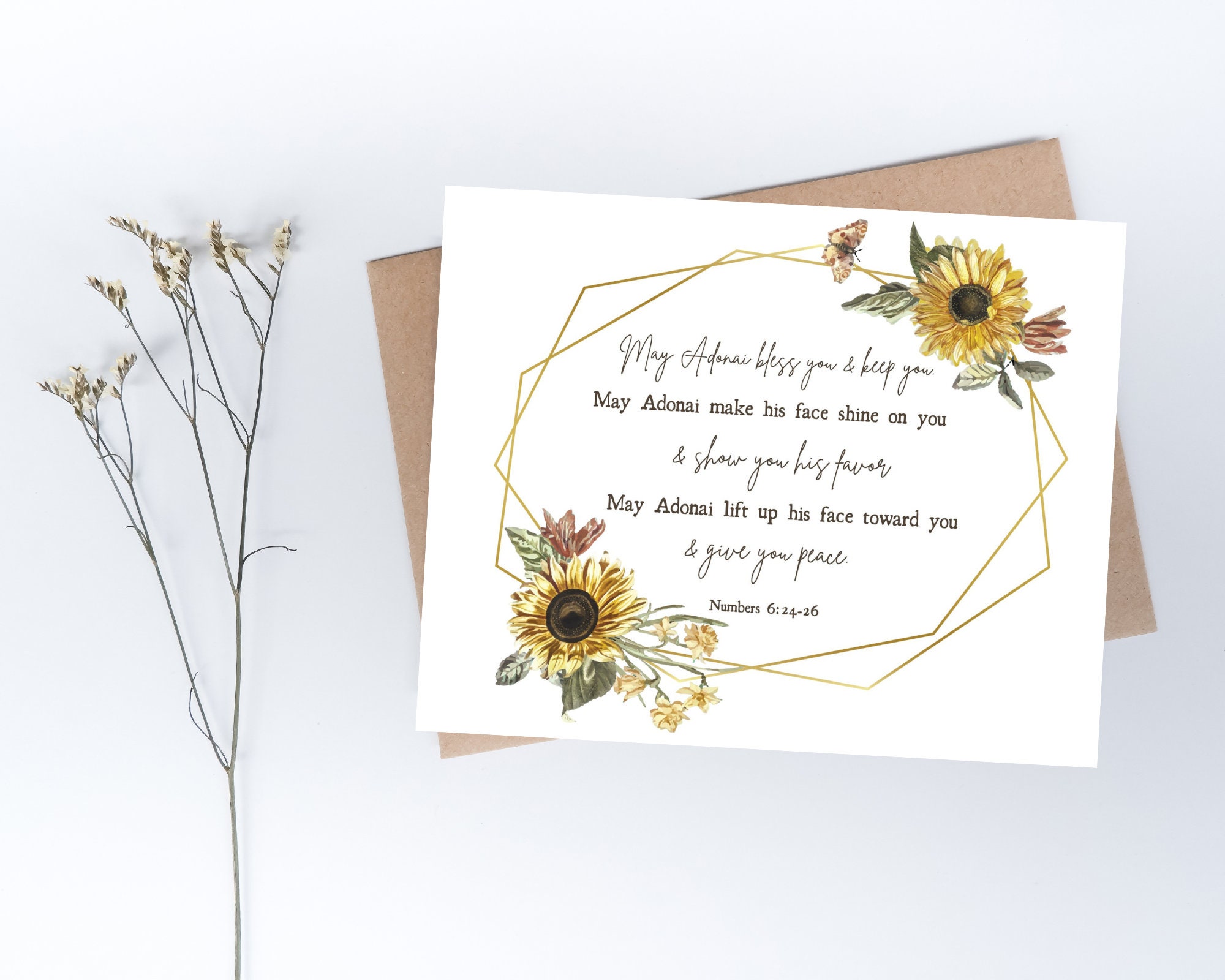 Numbers 6:24-26; Digital Wall Art; Scripture Wall Art; - Etsy