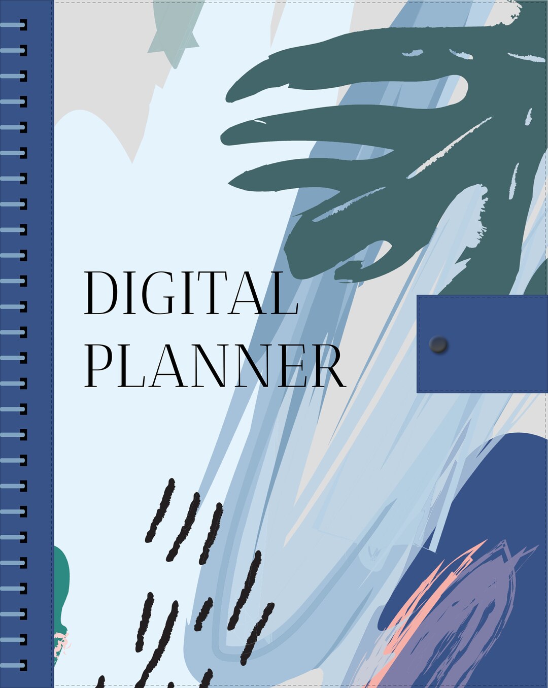 2022 & 2023 Digital Planner, 2022 Planner, Goodnotes Planner ...