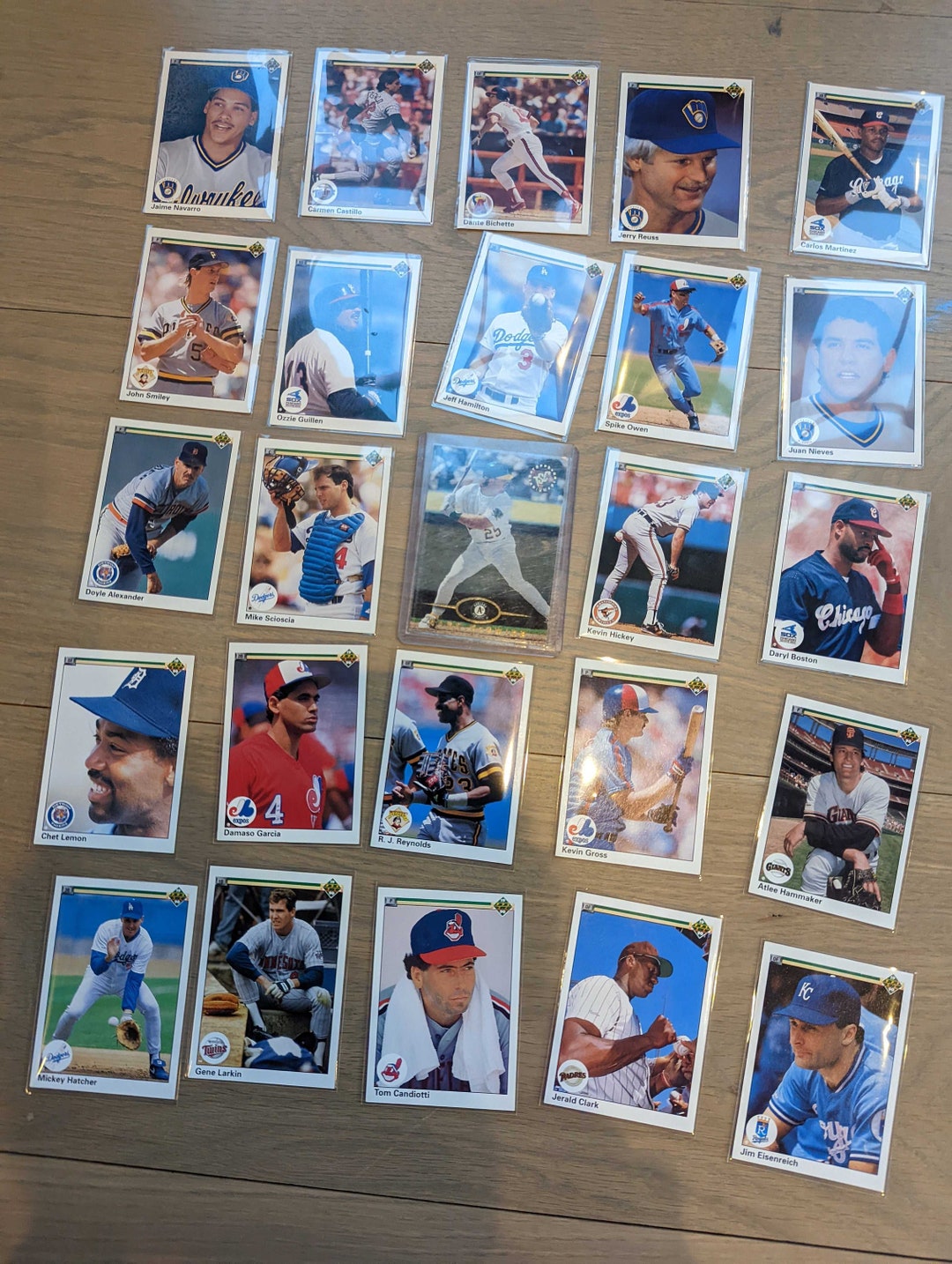 25 Random Baseball Cards From the 80s and 90s - Etsy