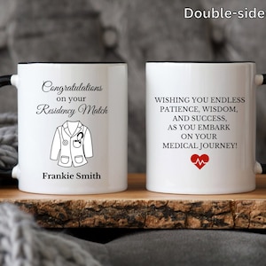 Match Day 2024 Residency Match Day Gift Personalized Future Doctor Mug ...
