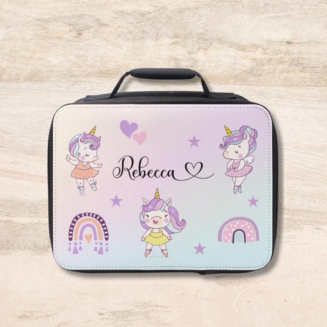 Unicorn Lunch Box for Girl Personalized Insulated Lunch Box for Kids ...