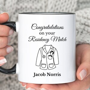 Match Day 2024 Residency Match Day Gift Personalized Future Doctor Mug ...