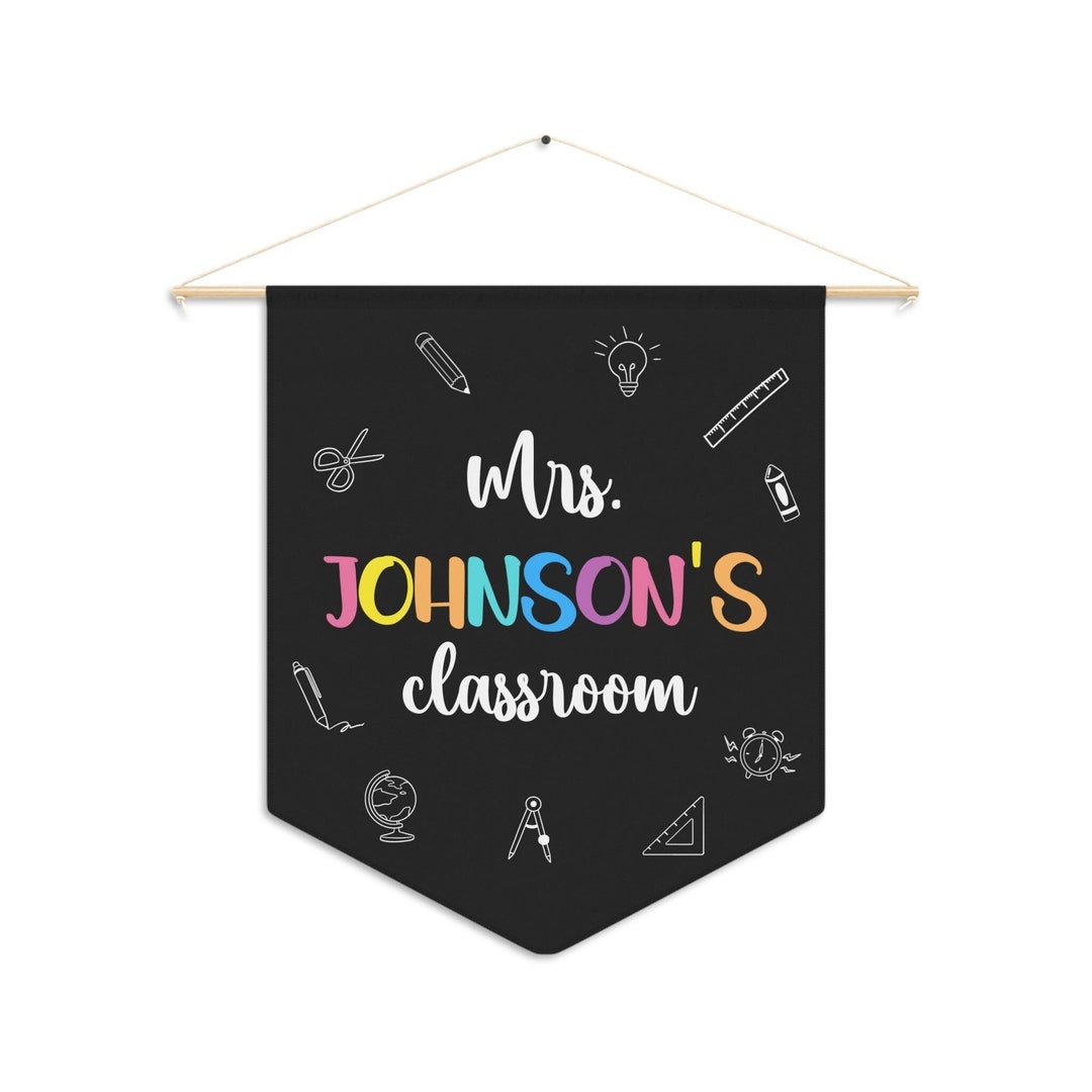 Teacher Welcome Sign Classroom Personalized Teacher Door - Etsy