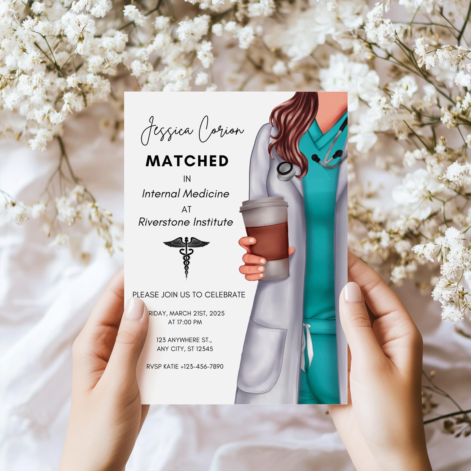 Match Day Invitation 5x7 Residency Match Instant Download Match ...
