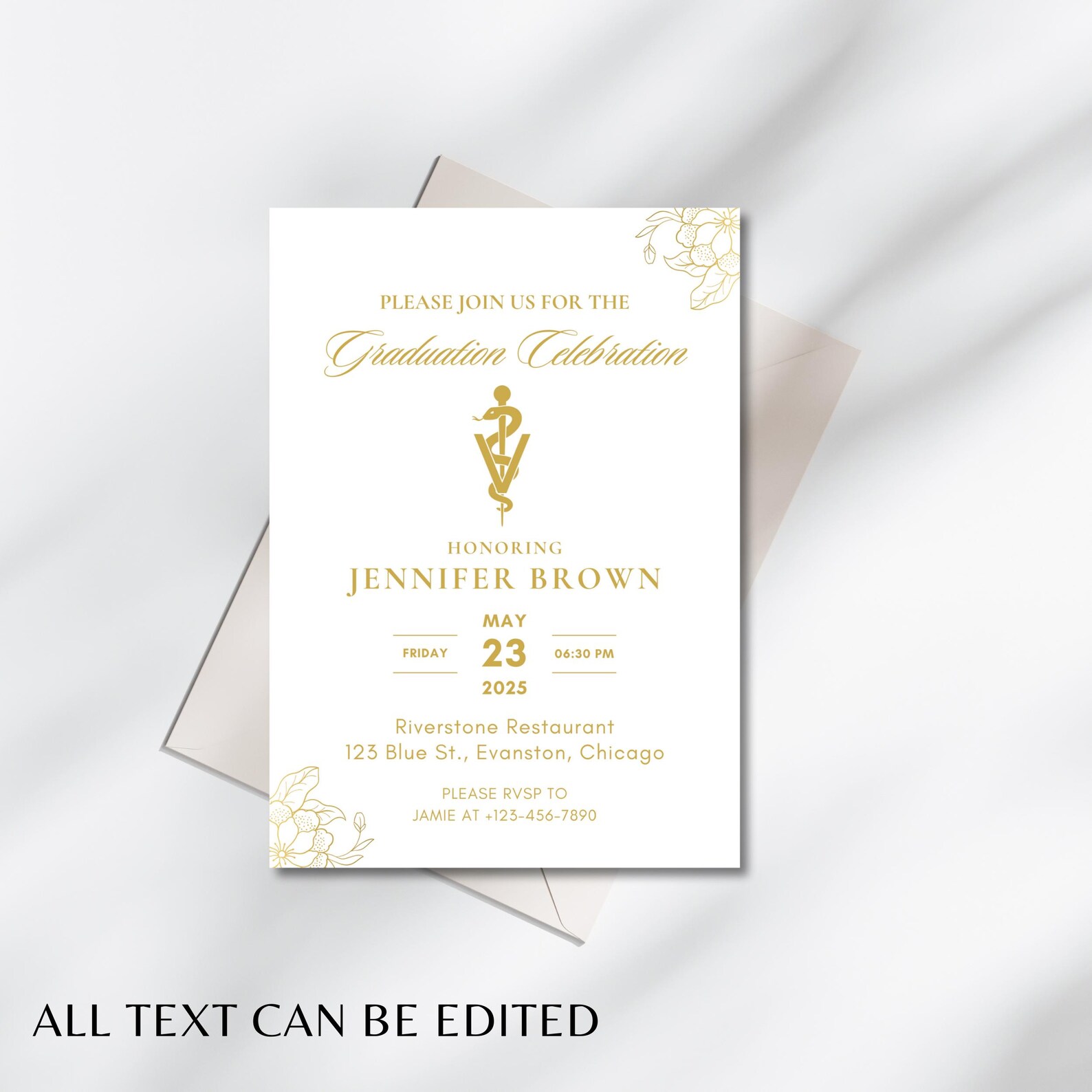 Veterinary School Graduation Invitation DVM Graduation Party Invite ...