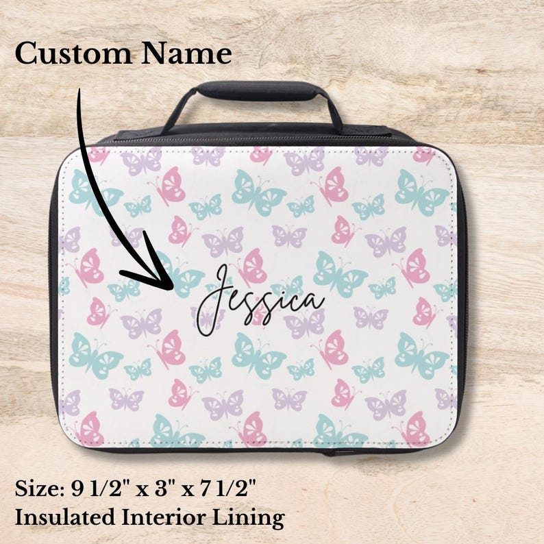 Lunch Box for Kids Cute Personalized Lunch Box for Girls Custom Lunch ...