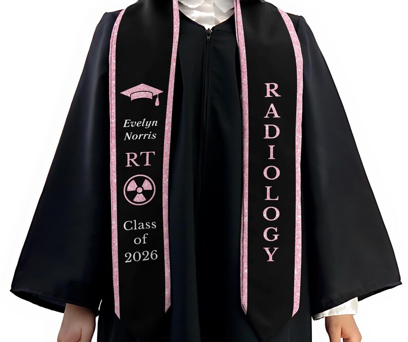 Radiology Graduation Stole Xray Tech Graduate - Etsy