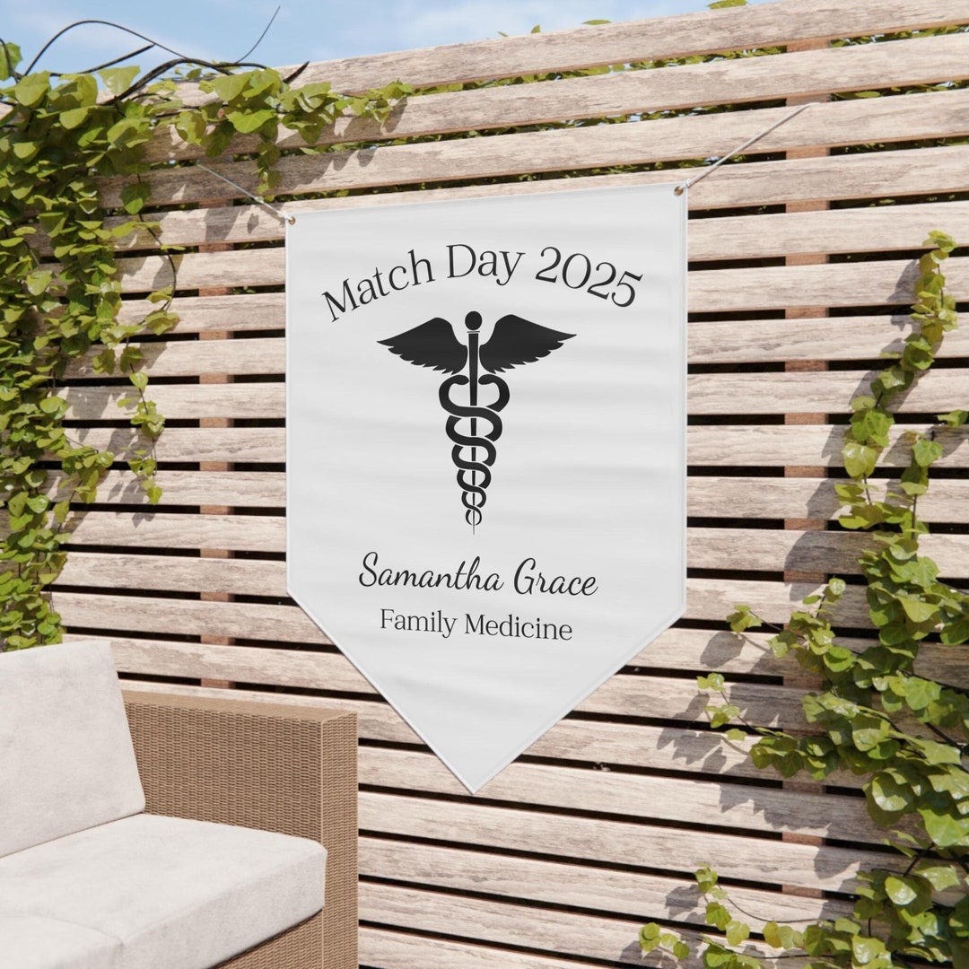 Match Day 2025 Match Day Banner Match Day Decor Its a Match Party Decor ...