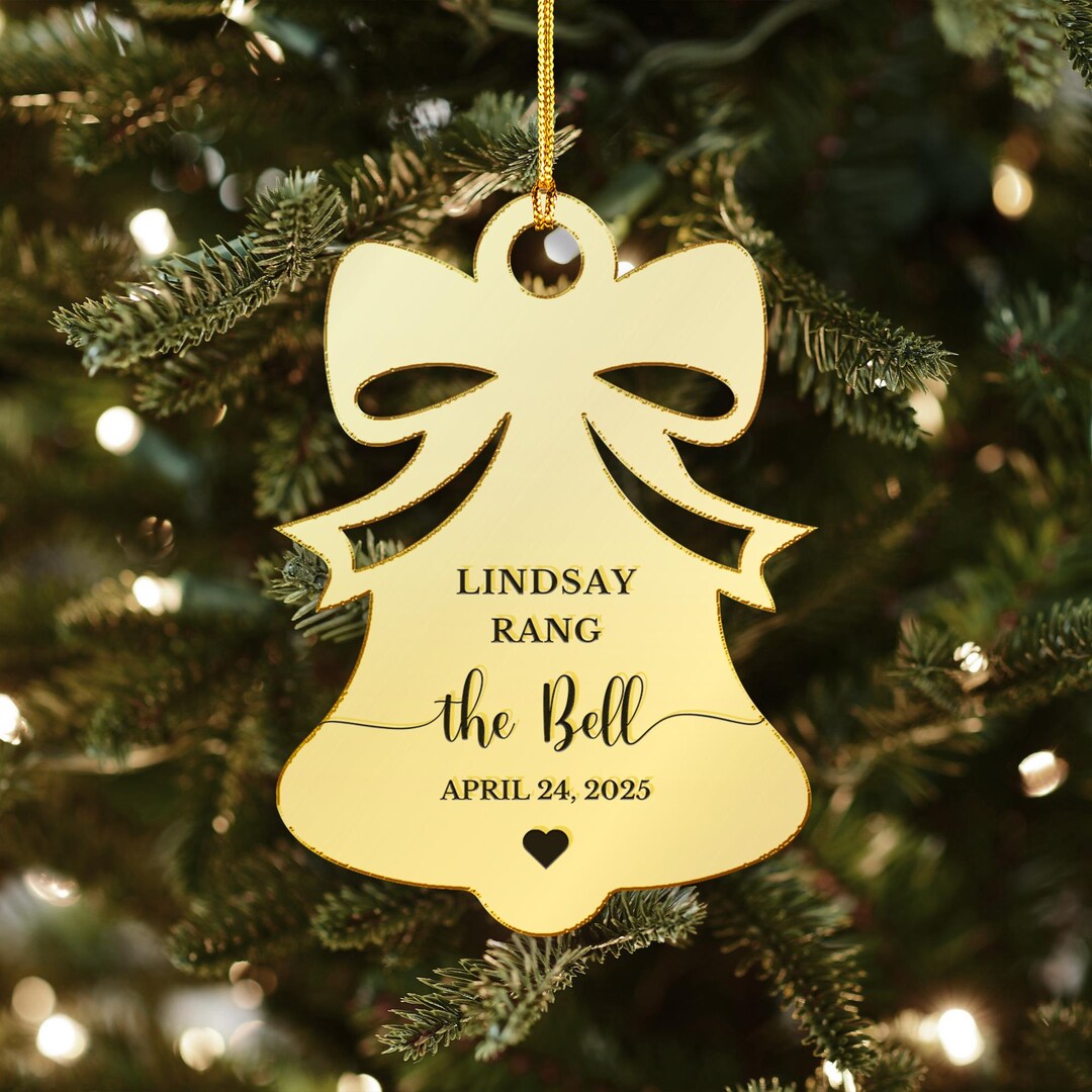 End of Chemo Gift Cancer Bell Ringing Last Day of Chemo Gift Date ...